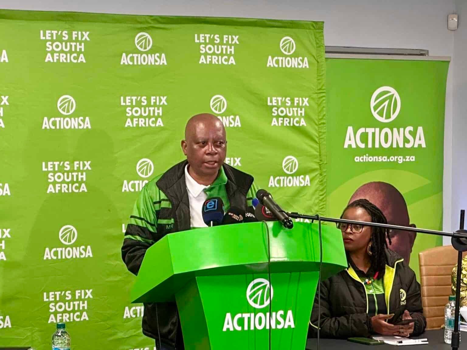 ActionSA Gives Minister Gwede Mantashe 60 Days to Honour Promise to ...