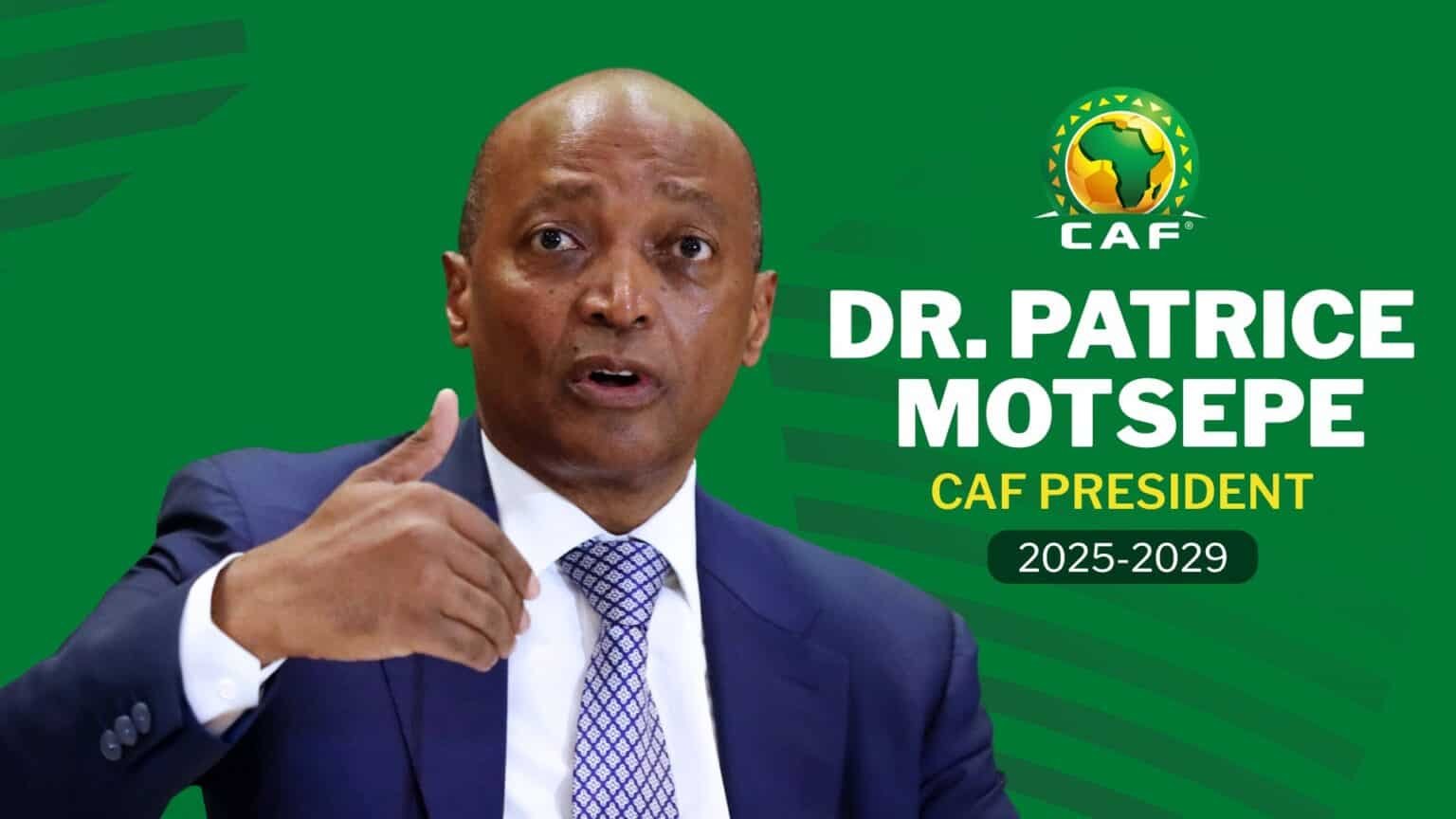 CAF President Patrice Motsepe Leads the Away — Again - African Times